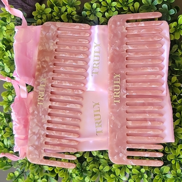 TRULY | Hair | 50 Sale Lot 2 Truly Beauty Pink Faux Abalone Shell Wide ...
